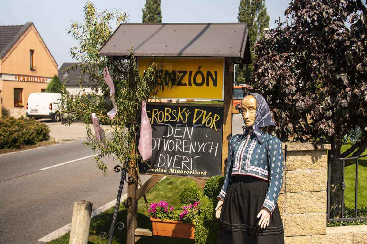 Kontaktné informácie - Penzión - Husacina | Grobský Dvor ®️